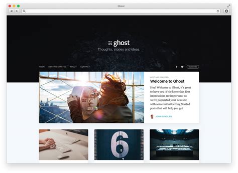 Ghost The Open Source Blogging System Is Ready For Prime Time TechCrunch