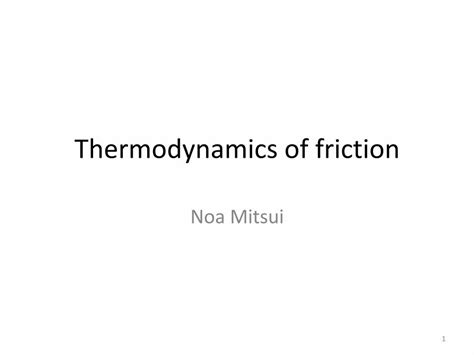 Pdf Thermodynamics Of Friction Dokumen Tips