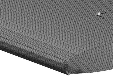 Mesh On The Airfoil Surface For 25d Icing Simulation On Naca 0012