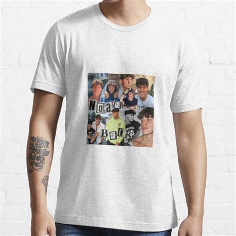 Noah Beck Collage T Shirt For Sale By Mikelazv Redbubble Noah