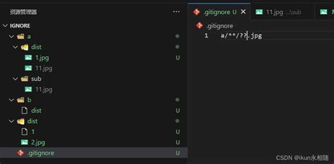 Gitignore的匹配规则（全）gitignore文件规则 Csdn博客