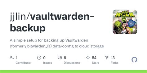 Vaultwarden Backupcrontabtemplate At Main · Jjlinvaultwarden Backup