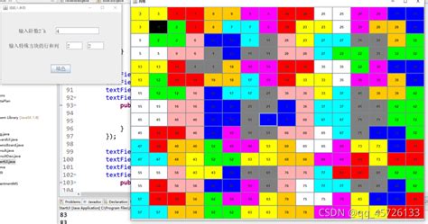 棋盘覆盖问题中输出覆盖图形（同一数字的为相同颜色）棋盘覆盖 Java Swing Csdn博客