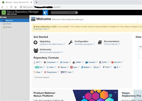 Install And Configure Nexus Repository Server On Linux