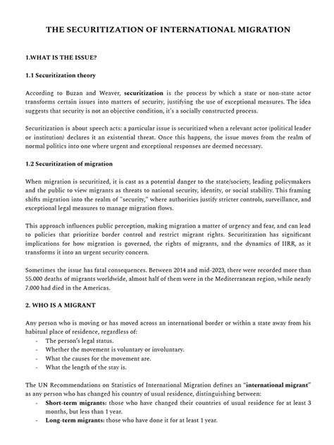 Ios Final Exam Pdf Human Migration Immigration