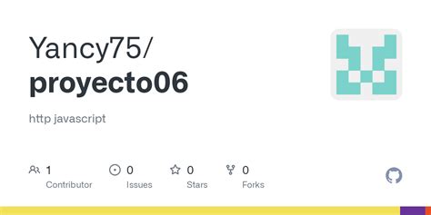 GitHub Yancy Proyecto Javascript