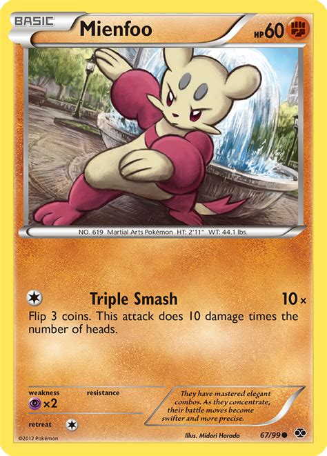 Mienfoo Pokémon Detail
