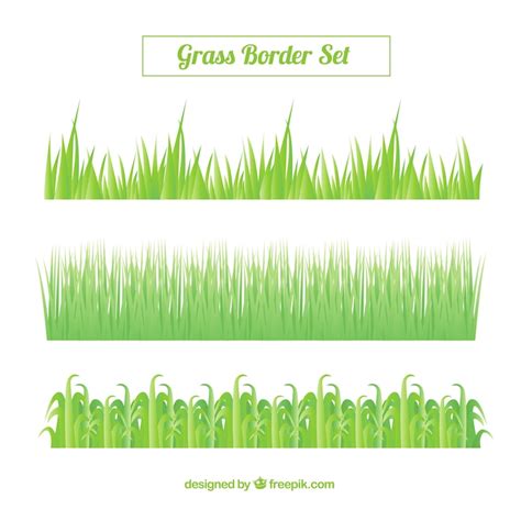 Grass Green Border Corner