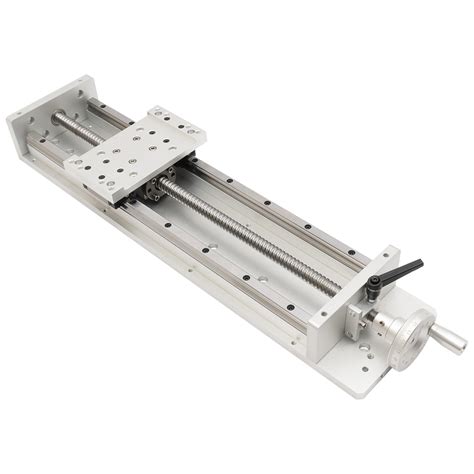 Linear Stage Actuator 400mm Manual Sliding Table Ballscrew Sfu1605 C7