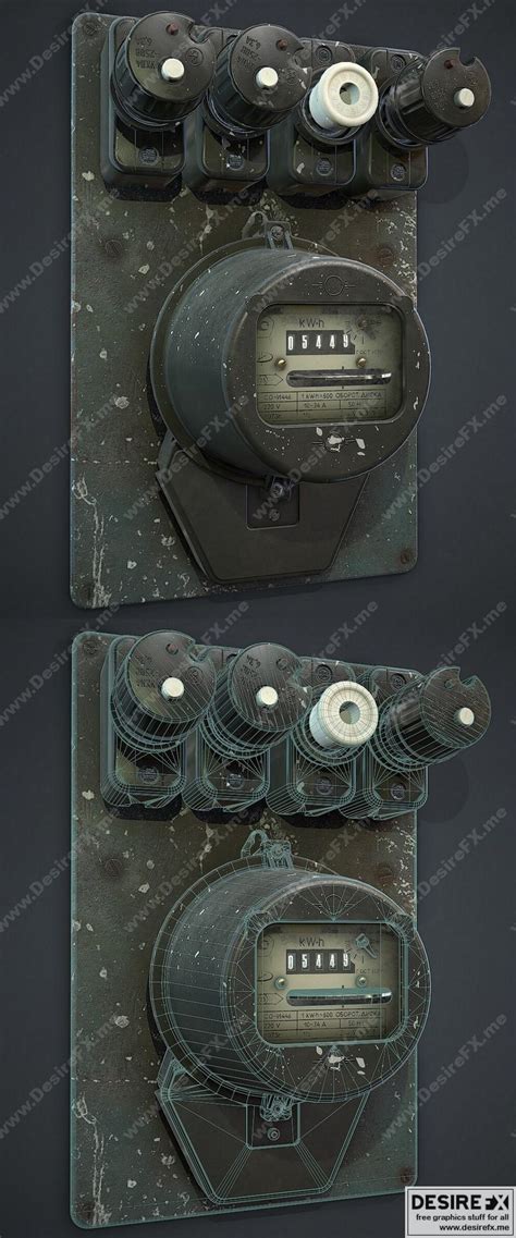 Desire Fx 3d Models Electric Distribution Device 3d Model
