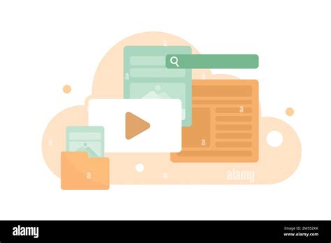 Cloud Storage Flat Concept Vector Illustration Stock Vector Image And Art Alamy
