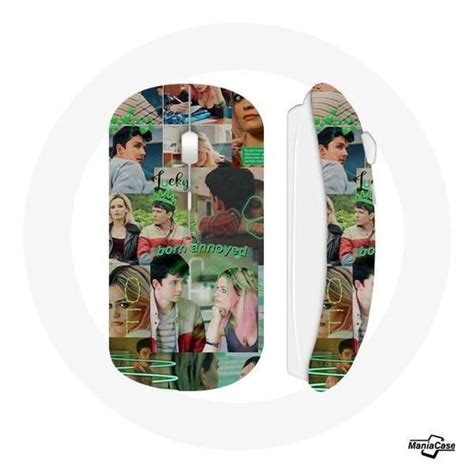 Souris Sans Fil Sex Education Maeve Wiley Et Otis Milburn Blanc Usb Wifi Compatible