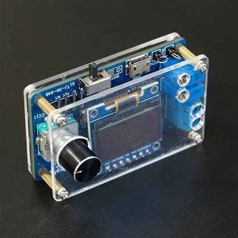 diy mini digital oscilloscope kit stc8k8a microcontroller electronic