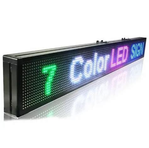 Running LED Display Board Voltage V AC At Rs Square Feet In Mumbai