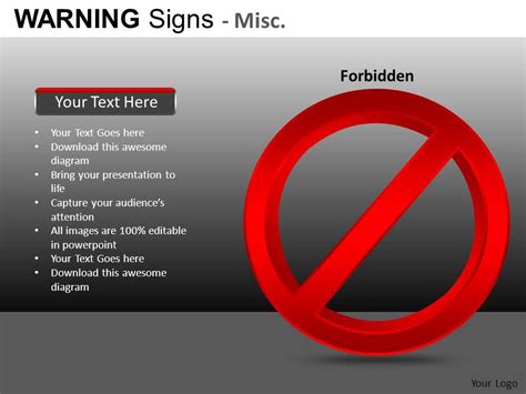 Warning Sign Misc Powerpoint Presentation Slides DB Presentation PowerPoint Templates PPT