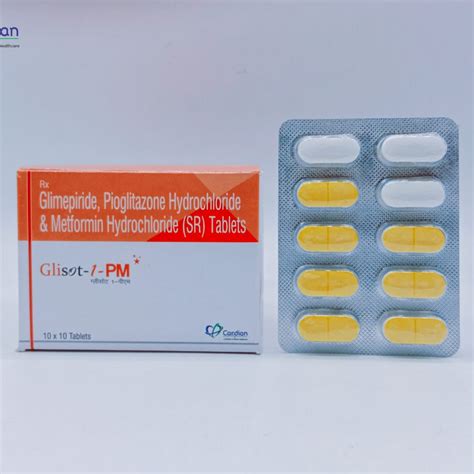 Glisot 1 Pm Tab Bilayered Cardiac