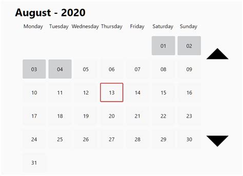 40 Awesome JavaScript Calendar Effects Collection Projects And Codes