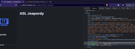 Favicon Not Working On Brave Browser Bug Graveyard Obsidian Forum