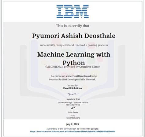 Pyumori Deosthale On Linkedin Python Ibm Machinelearning Datascience