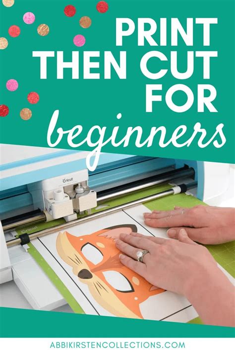 How to Print Then Cut With Cricut | Cricut print and cut, Cricut craft ...