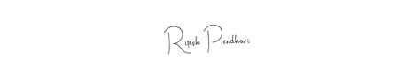 100 Ritesh Pendhari Name Signature Style Ideas Perfect Esign