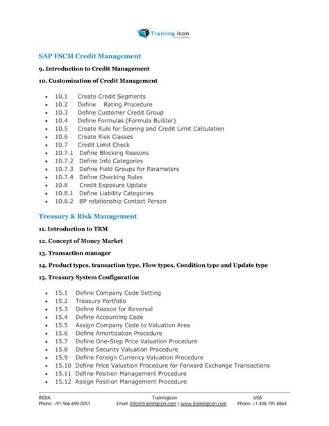 Sap Fscm Online Training Pdf