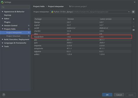 Django连接MySQL缺少mysqlclient包Python3 8安装mysqlclient 腾讯云开发者社区 腾讯云