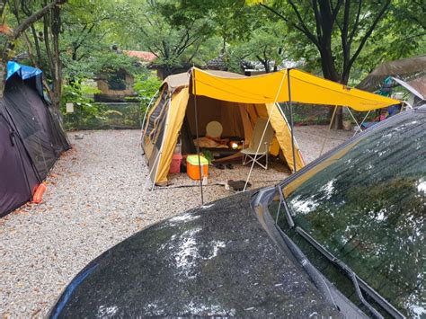 우중 캠핑 준비물과 젖은 텐트 관리법 건조 및 보관방법 네이버 블로그