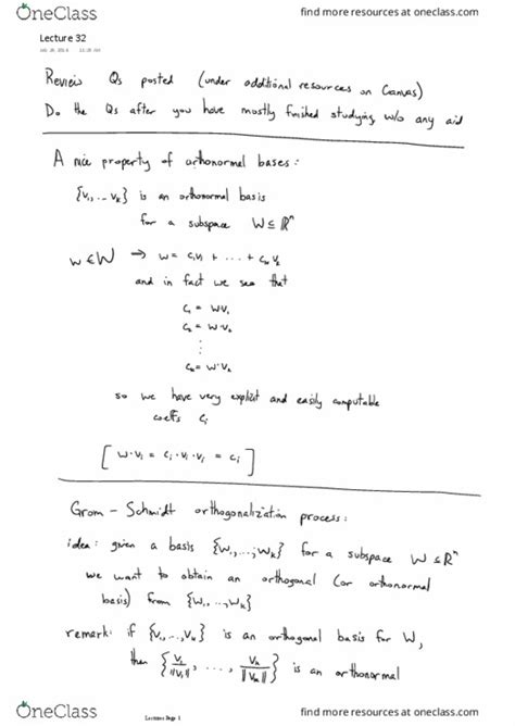 Class Notes For Math 232 At Simon Fraser University Sfu