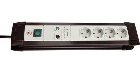 Brennenstuhl Premium-Line 1155050374 4 way 1.8m • Pris