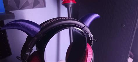 Devil Headset Horns Headset Horns Devilish Horns For Headset Demon Headset Horns Horns For