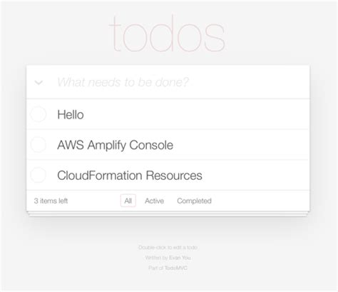Deploy A VueJS App With The Amplify Console Using AWS CloudFormation Front End Web Mobile