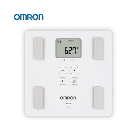 Omron Hbf 222t Complete Digital Body Composition เครื่องวัดดัชนีมวลกายออมรอน รุ่น Hbf 222t รับ