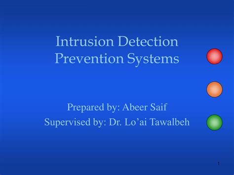 Ppt Intrusion Detection Prevention Systems Powerpoint Presentation Free Download Id4637810