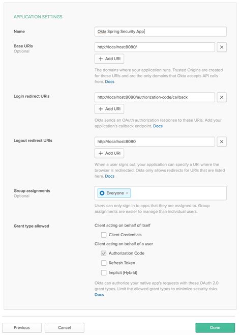 Spring Security With Okta Baeldung