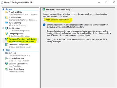 Connect To Hyper V Vm That Is Not Wrapped In Rdp Session Microsoft Qanda