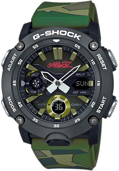 Наручные часы Casio G Shock Ga 2000gz 3aer — купить в интернет магазине по лучшей