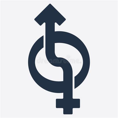 Male And Female Gender Logos Stock Vector Illustration Of Person