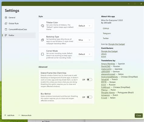 Cant Get Mica Effect Working On W11 226211344 · Issue 117 · Qnetitqwavefox · Github