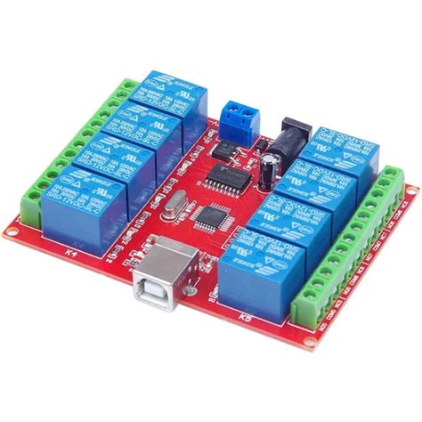 V Channel Usb Relay Module Programmable Computer Usb