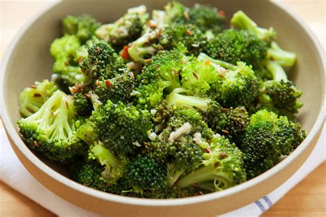 Broccoli Salad With Garlic And Sesame Recipe