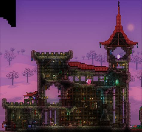 A Terraria Wizard House By Tlder On Deviantart