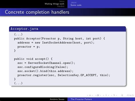 The Proactor Pattern