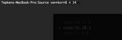 Switch Between Node Js Versions On Mac Using Brew Vannkorn
