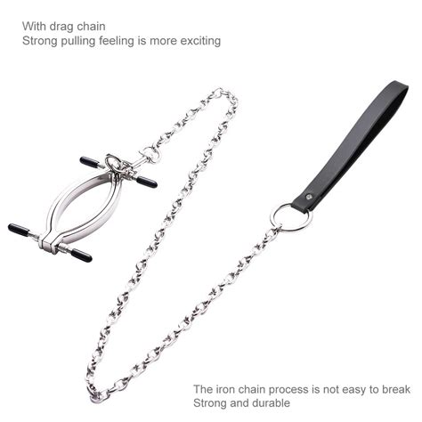 Bdsm Stainless Steel Bondage Vagina Labia Clip Clamps