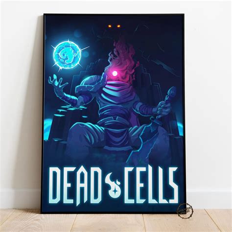 Dead Cells Poster The Beheaded Wall Decor Rolled Canvas Print