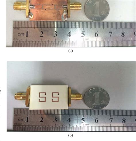 Figure 5 From A Miniaturized Coplanar Waveguide Band Pass Filter Using Novel Single Split Ring
