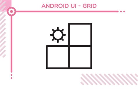 Android UI Grid Graphic By Freddyadho Creative Fabrica