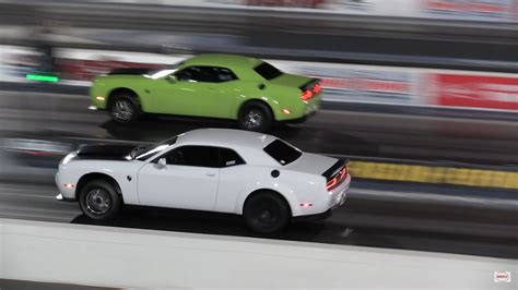 Dodge Challenger Srt Demon 170 Drags Hellcat Redeye Widebody Doesnt