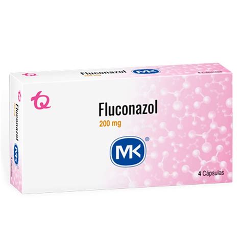 Fluconazol Mk 200mg X4 Tabletas8149